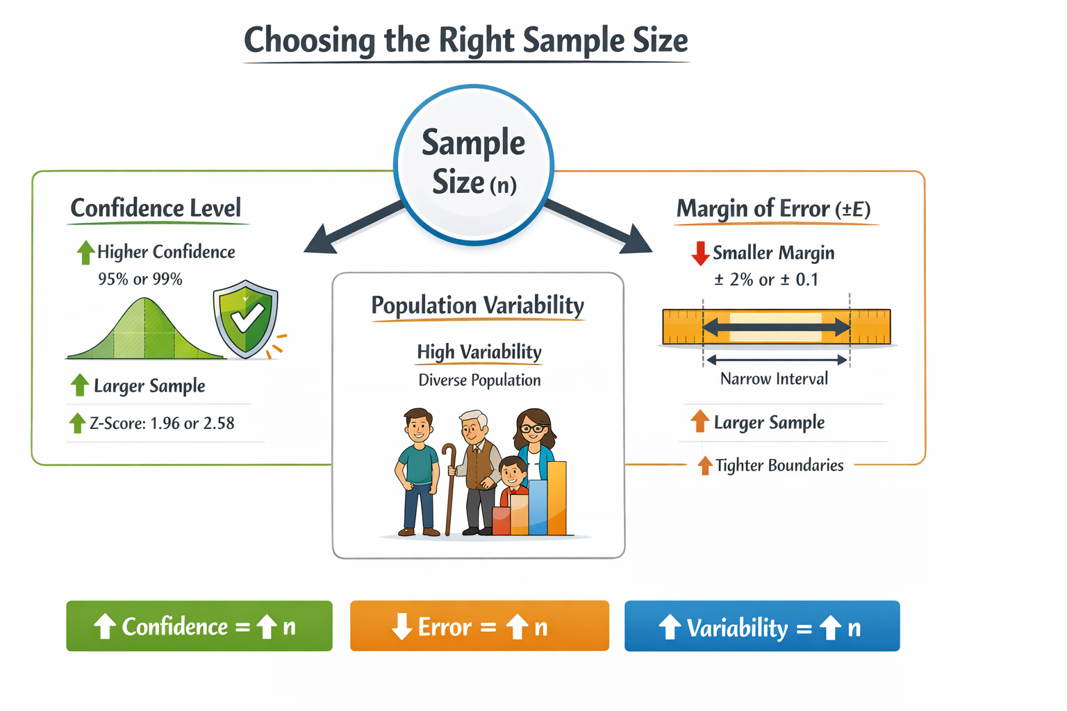 Choosing the Right Sample Size for Accurate Results | Hoda Osama